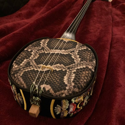 Okinawa Sanshin Okinawa Shamisen Okinawa Guitar Japanese Shamisen ...