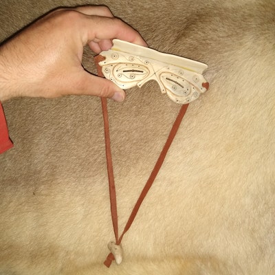 Eskimo Sunglasses, Eskimo Goggles, Inuit Glasses, Inuit Goggles, Yupik ...