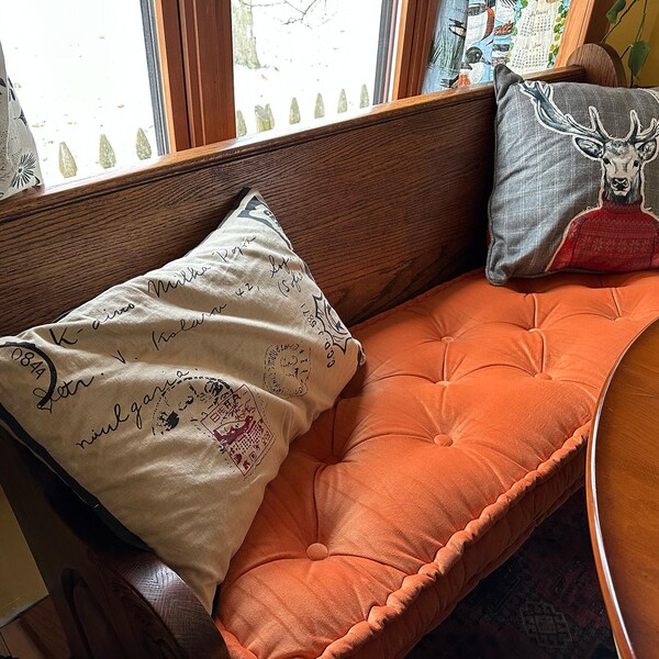 Dine Chair Bench Cushion, Custom Chair Cushion, Custom Bench Cushion ...