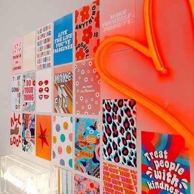 125 Preppy Photo Collage Kit digital Download - Etsy