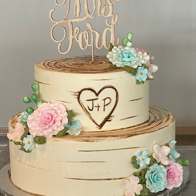 Bridal Shower Cake Topper, Future Mrs Cake Topper, Personalized Cake ...