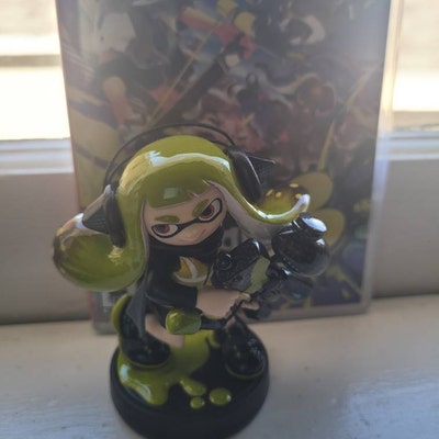Custom Splatoon Amiibo Purple Inkling Boy Amiibo - Etsy