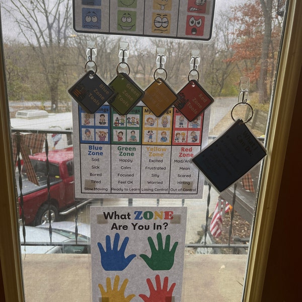 Anger Management Ladder, Self-regulation Zones Tool, Calming Corner ...