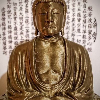 Lamp Heart Sutra/four Mindfulnesses, Chinese Calligraphy, 枱燈 心經/四念處, 書法 ...