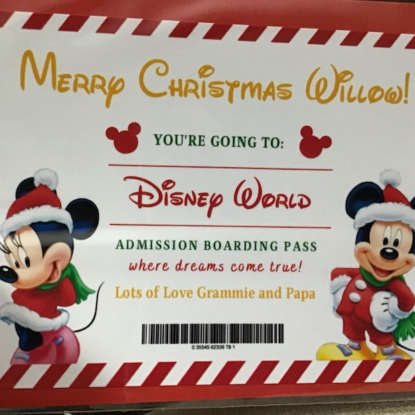 Printable Christmas Universal Studios Epic Universal Studios Ticket ...