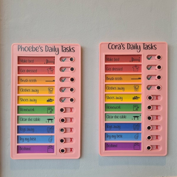 Personalised, Hand Painted Pastel Rainbow Bedroom Door Sign, Plaque - Etsy