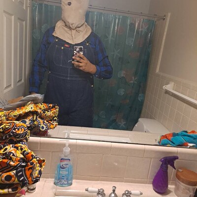 Friday the 13th Part 2 sackhead Mask - Etsy