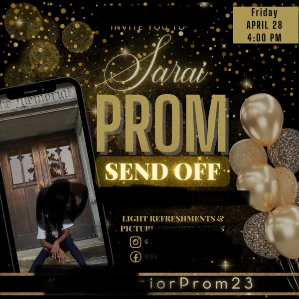 Prom Invitation Flyer, Prom Event Flyer, Prom Invitation, Prom Event ...