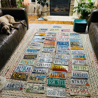 SETS of RUSTIC License Plates-from Different States but Have - Etsy