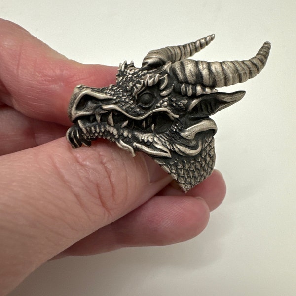 Crow Tengu Japanese 925 Silver Dorei Bell Karasu Kabuto Necklace ...