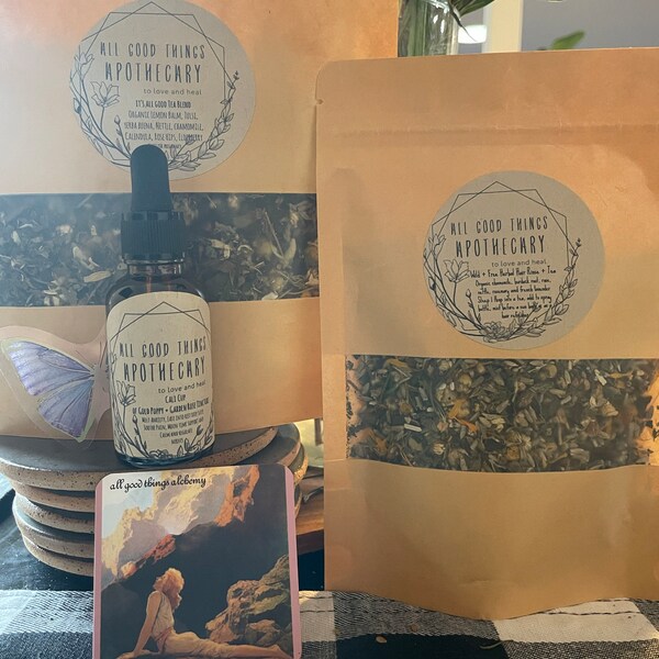 Cosmic Mother Tea Blend // Hormone Supporting.nerve Calming. Immune ...