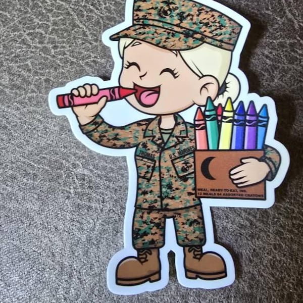 USMC Devil Dog Bulldog Vinyl Sticker Marine Corps Sticker Official ...