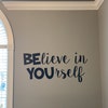 Believe in Yourself Classroom Door Vinyl Wall Decal School Elementary ...