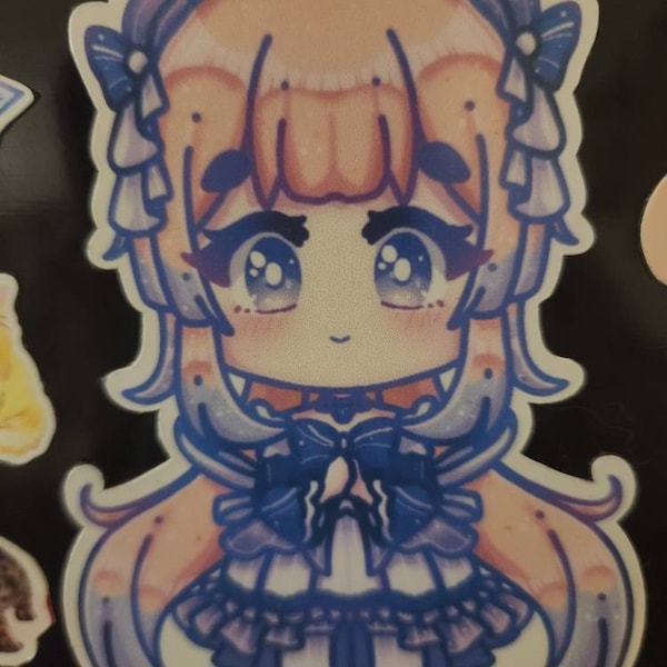 Madoka Magica Die-cut Vinyl Laminated Stickers puella Magi Madoka ...