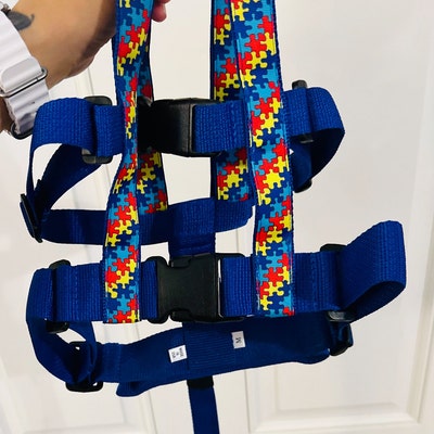 Child Safety Harness With Adjustable Leash, Autism Harness, Special ...