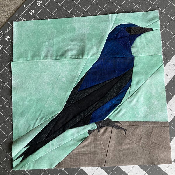 Bald Eagle Fpp--animals of Strength--north America--paper Piecing Quilt ...