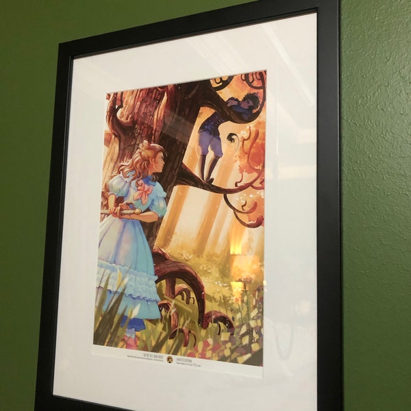 We're All Mad Here -officially Licensed "the Folk of the Air" Print - Etsy