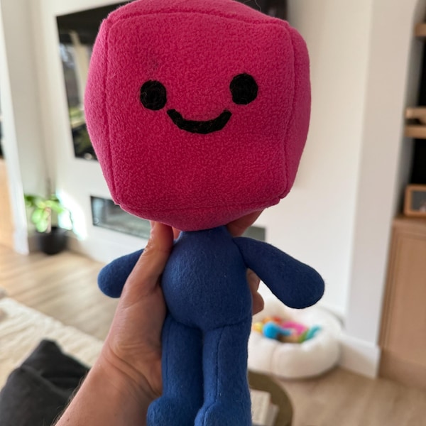 Plushy From Author Character Handmade Linen Doll for Comic Book ...