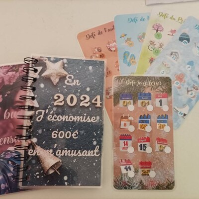 Défi Emoji Arc en ciel 12 mois d'épargne ludique - Etsy France