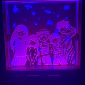Honkai Star Rail Trailblazer Stelle destruction LED Light Box - Etsy
