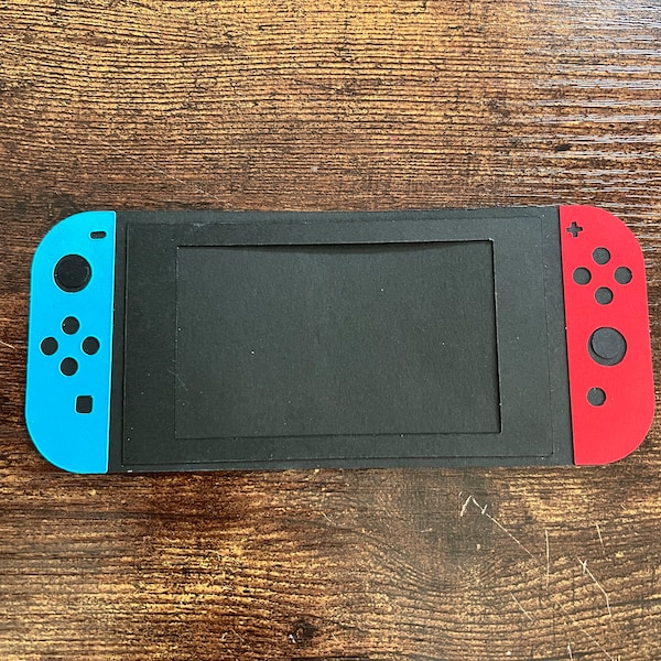 Video Game Gift Card Holder Svg, Switch Gift Card Holder SVG, Gift Card ...