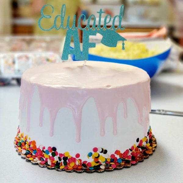 Graduation Cake Topper | Class of 2022 Cake Topper | Congrats Grad ...