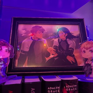 Feysand and Nyx Family 5x7 Inch Art Print ACOTAR Reader Gifts Rhysand Feyre Night Court Inner ...