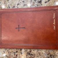 PERSONALIZED Bible Name Plate, Silver, Gold Custom Name Imprint - Etsy