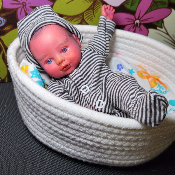 10-11" Custom Reborn Bodysuit Baby Doll Clothes 11" Miniature Bodysuit ...