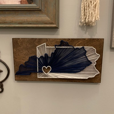 Buffalo Bills String Art Buffalo NY New York Decor Wood - Etsy