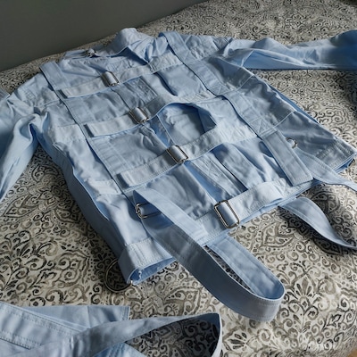 Orange Prison Sleep Sack Bondage Body Bag Straitjacket Mummification ...