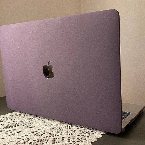 Elegance Purple MacBook Shell Case Decal Cover for New MacBook M1 Pro ...