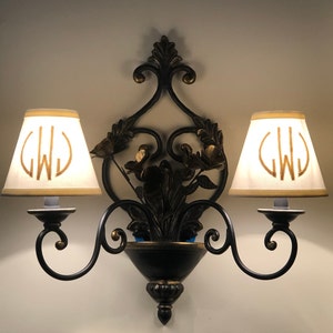 MADE TO ORDER Andrew Monogrammed Night Light other Colors Available - Etsy