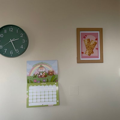 Kawaii Lemon Cat Art Print Kawaii Cute Cat Print Katnipp Illustrated ...