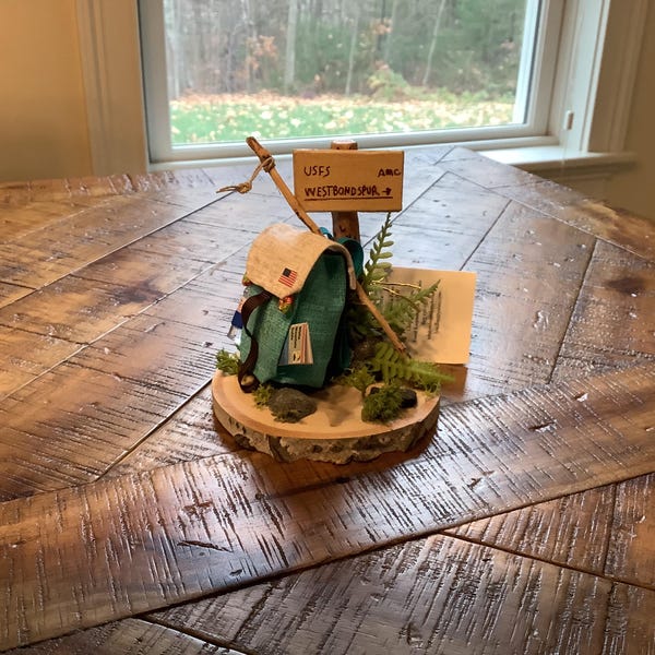 Ski Adventure Backpack - Magnet/ Ornament Decoration - Etsy