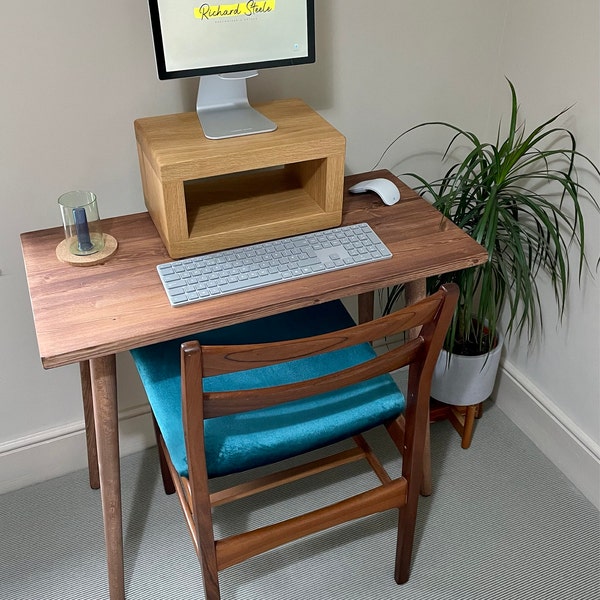 Reclaimed Wood Desk, Simple Desk. Handmade Desk. Industrial Desk Mid ...