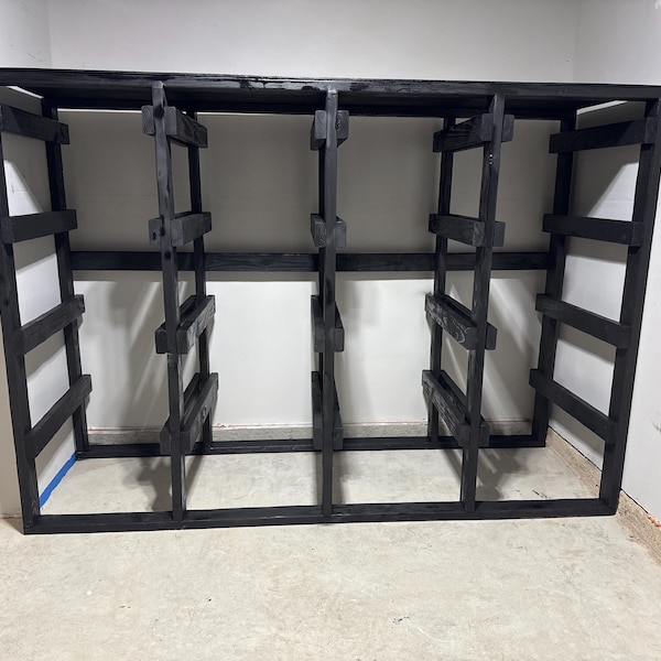 Tote Rack Plans, Bin Storage Rack, Garage Shelves Plans, PDF Download ...