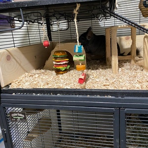 Original Full Sets of Cage Guards / Cage Poop Guards SAFEST & MOST ...