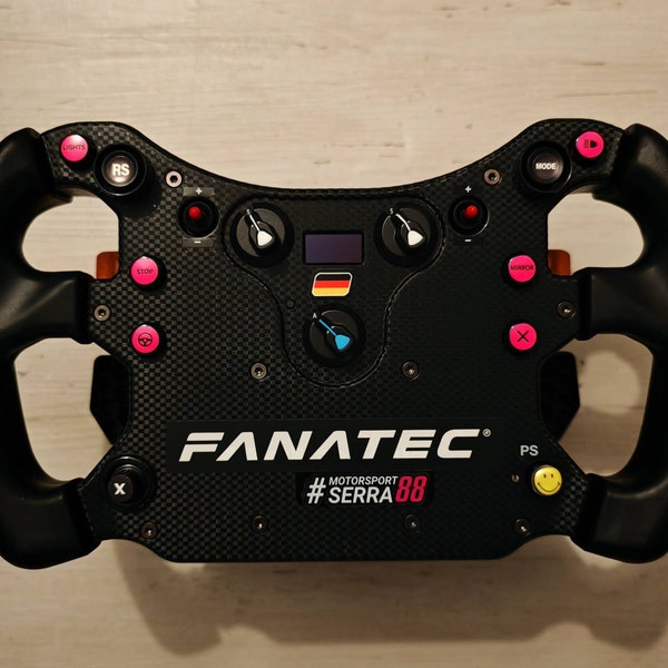 Fanatec Rally Module 10mm Stickers for Various Simulator Wheel/button ...