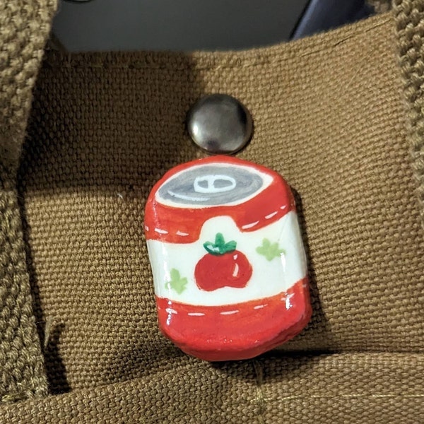 Handmade Soup Clay Pins - Etsy