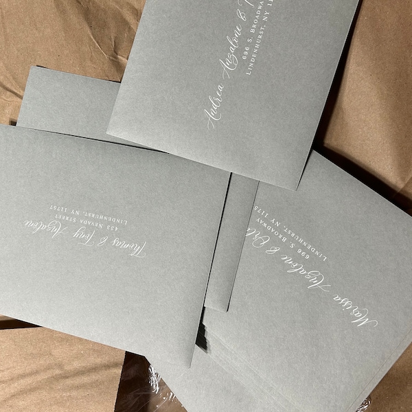 Number 10 Business Envelopes Fancy Slim Letter Size Envelopes for ...
