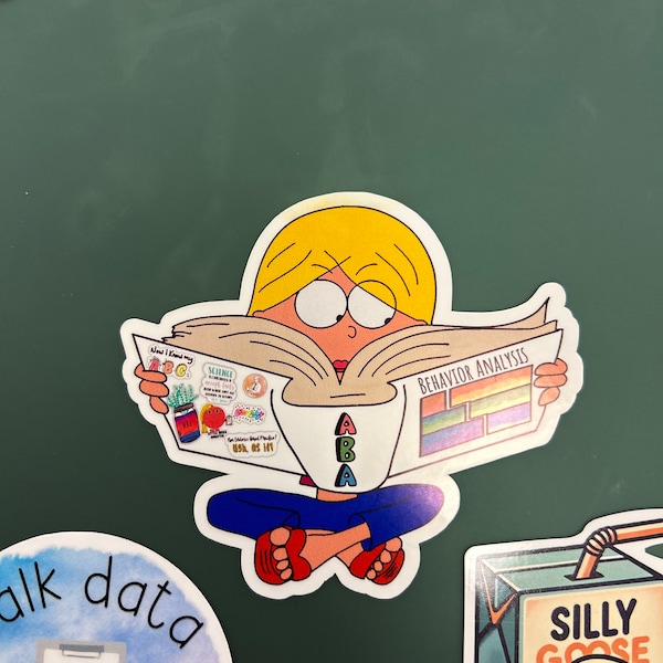 Abc Aba Sticker | BCBA Sticker | Behavior Technician Stickers ...