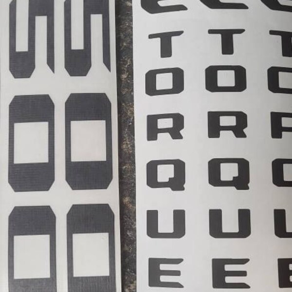 RAM 1500 LONGHORN Tailgate Emblem Decals 2016 2017 2018 USA Design ...