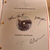 The Maze Runner Signed Film Movie Script Screenplay X8 Dylan O'brien ...