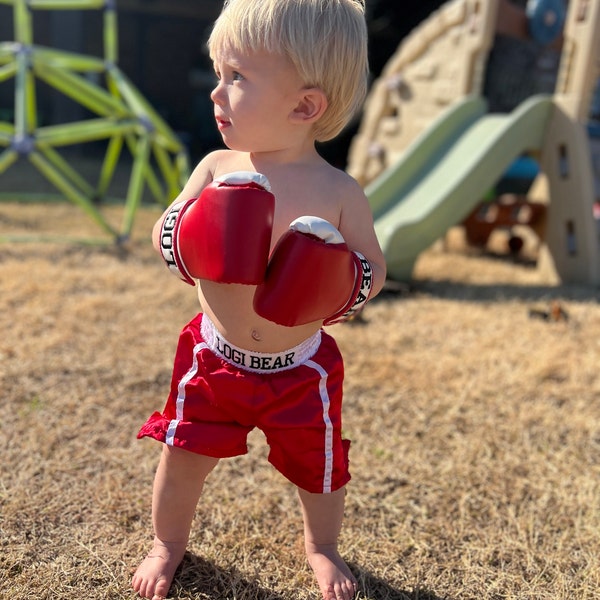 Personalized Perfection: Baby Boxing Set With Custom Wearable Gloves ...