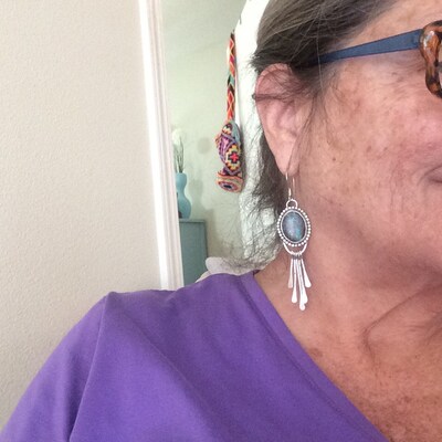 WANDER RING Sterling Silver and Turquoise Ring Southwest Boho Ring ...