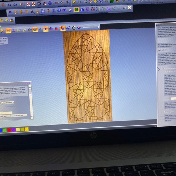 Cnc Files,decorative Screen,panels Kit. Modern Abstract Perforated ...