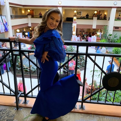 Hot Pink Sparkly Jumpsuit Pageant Outfit Girls Neoprene Jumpsuit ...