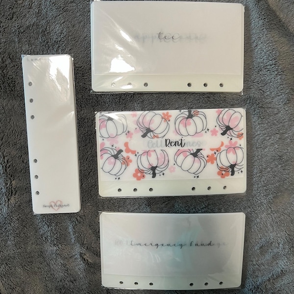 Category Bookmarks for A6 Binders | 2025 Glow up Collection - Etsy Canada