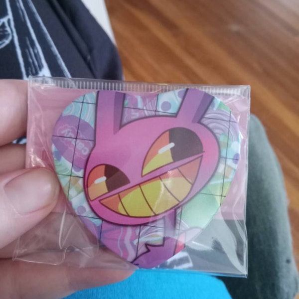 TADC Heart Shaped Button Pins - Etsy